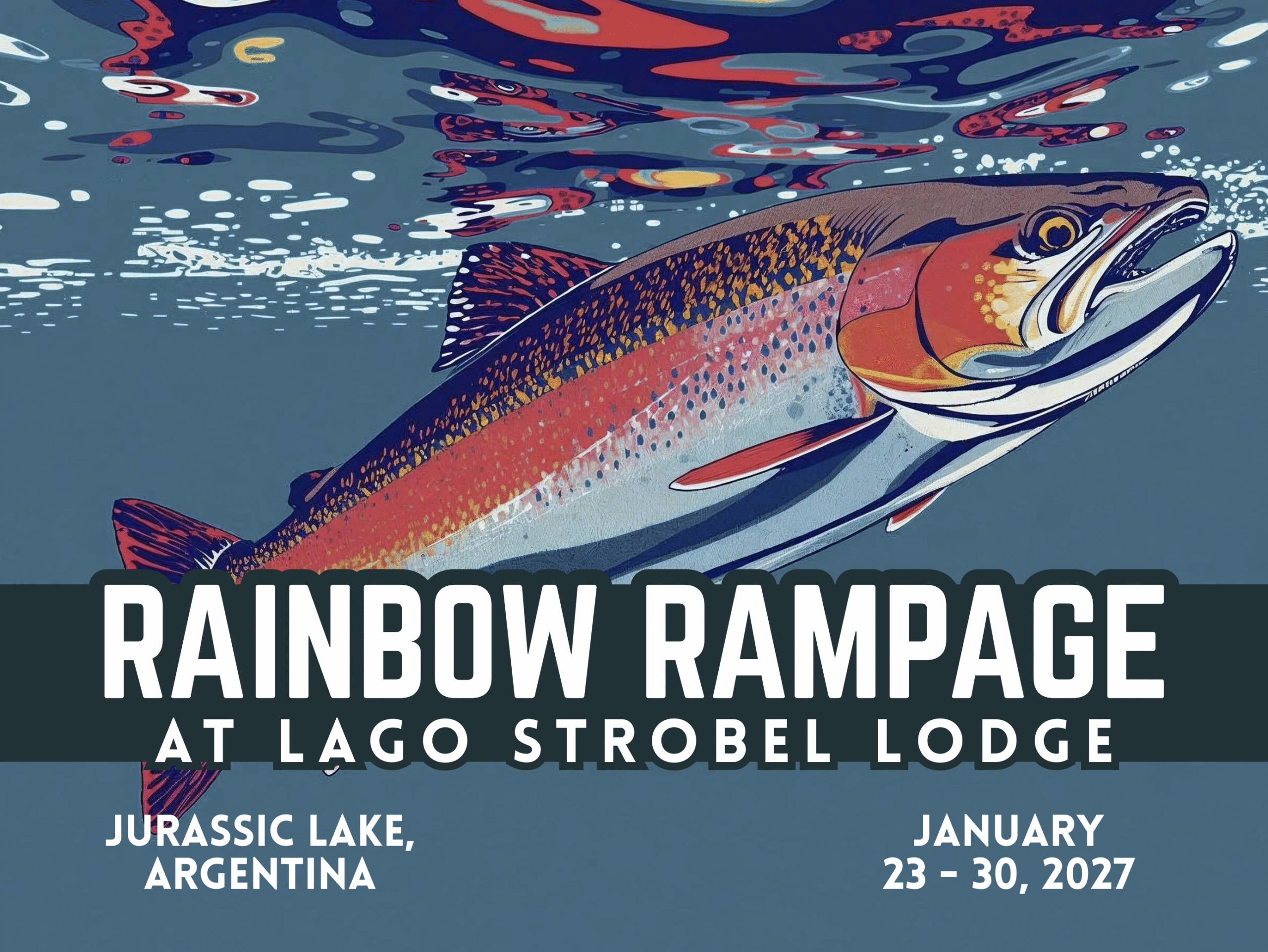 Rainbow Rampage at Lago Strobel Lodge • January 23 - 30, 2027 - Got Fishing